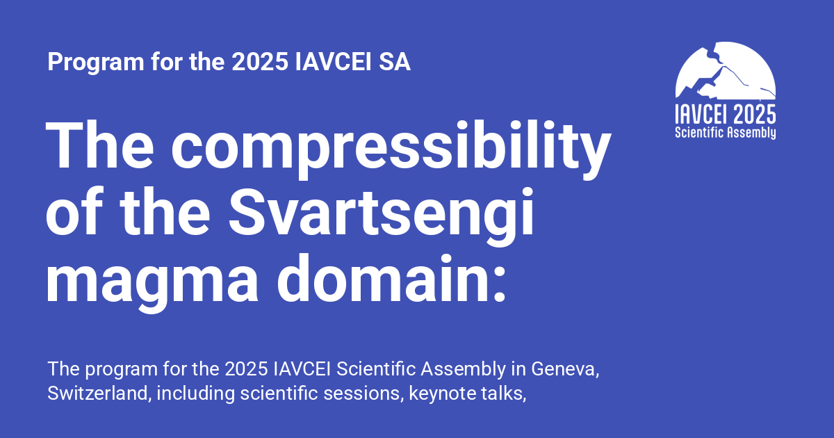 The compressibility of the Svartsengi magma domain: lessons learned ...
